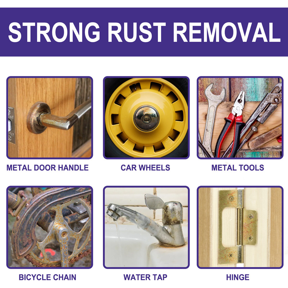 Powerful Rust Remover Spray 30ml Car Chassis Rust Converter Spray Rust ...