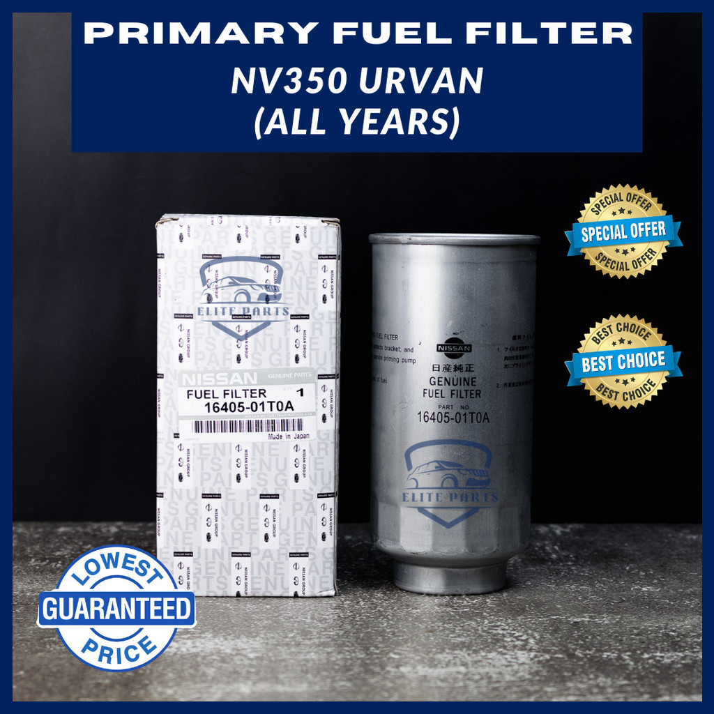 PRIMARY FUEL FILTER for NISSAN NV350 URVAN (ALL YEARS) (16405-01T0A ...