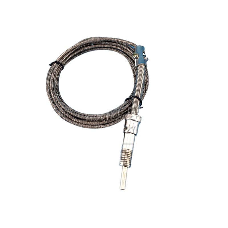 ♫ﷲ·Shielded wire spring-type thermal resistor Pt100 temperature sensor WZPT-01 temperature ...