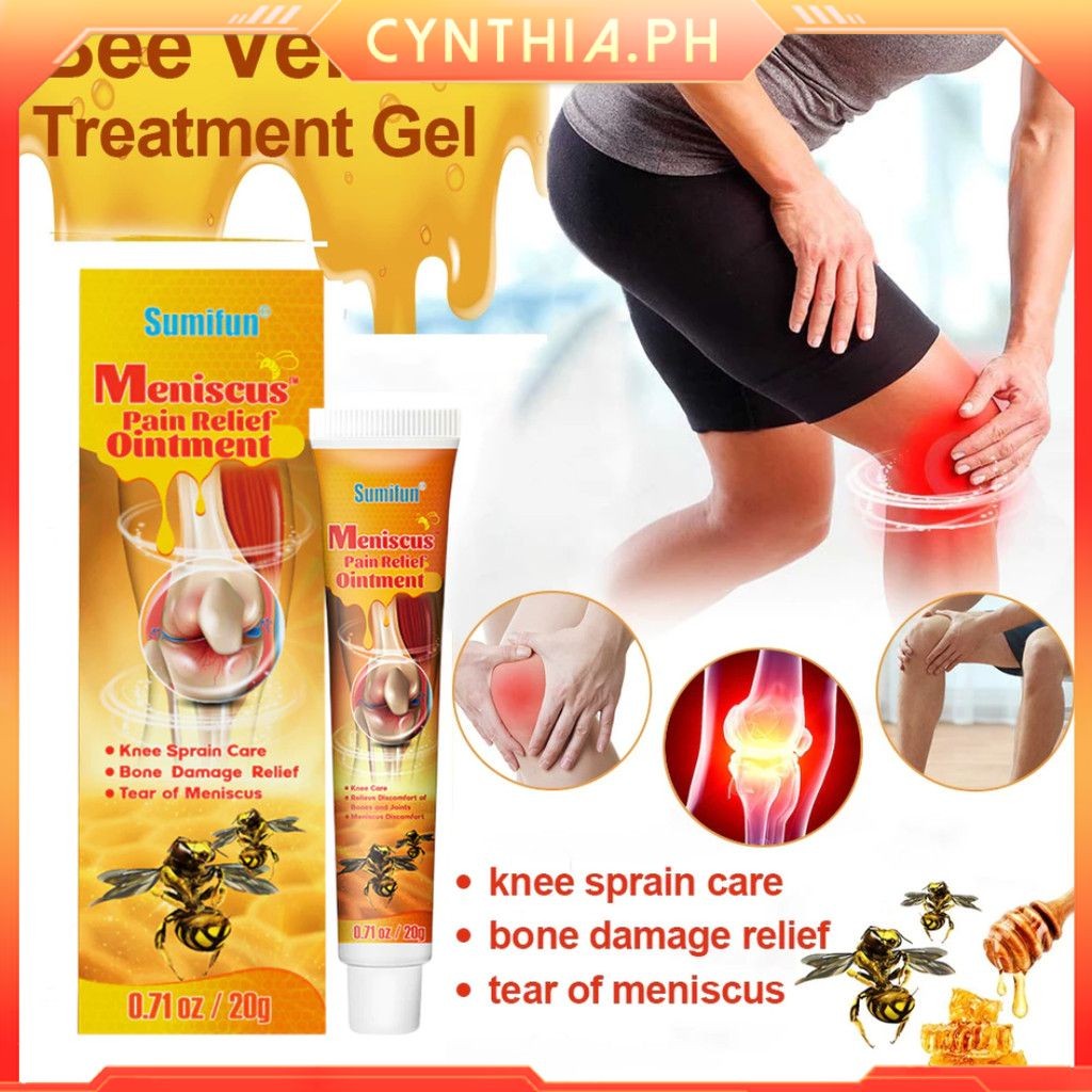 Sumifun Bee Venom Cream For Knee Care Relief Sumifun Pain Joint Tear Of Meniscus Reduces Joint ...