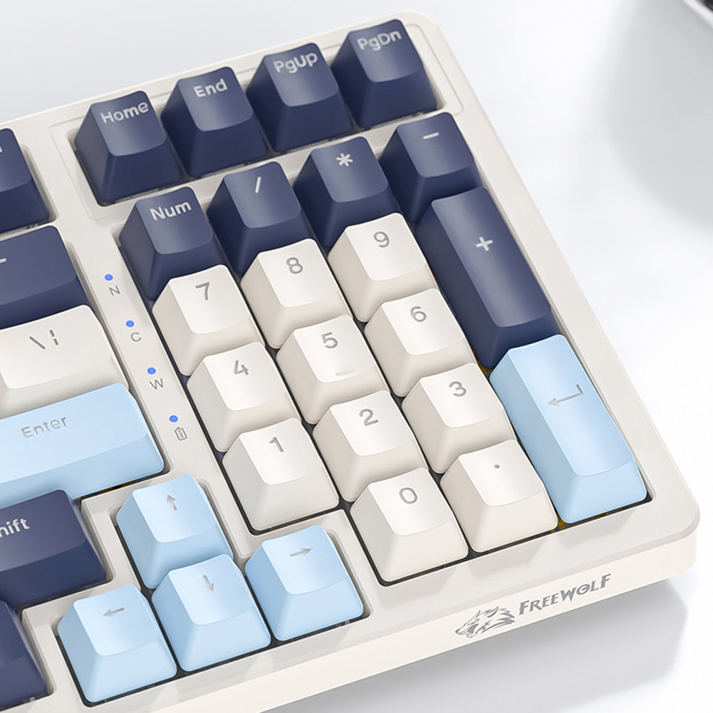 K8 Wireless Mechanical Keyboard 100 Keys Bluetooth-Compatible Keyboard ...