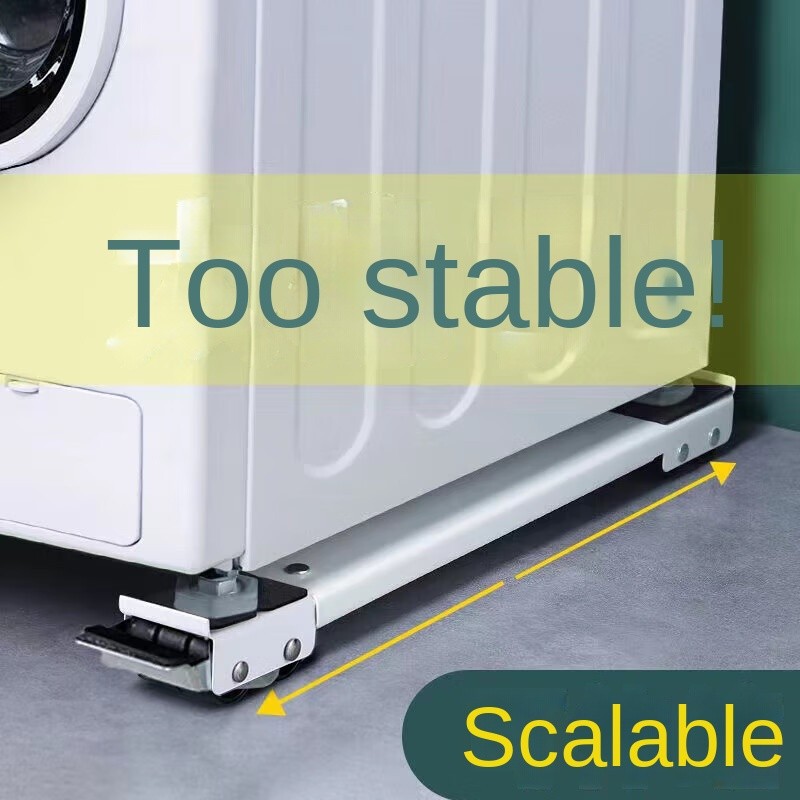Washing Machine Base Frame Refrigerator Movable Pulley Bracket Artifact ...