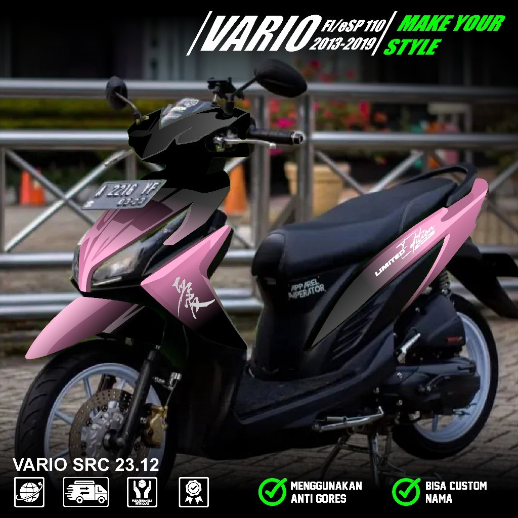Full Body Decal Vario Led 110 Fi 2013 2014 2015 2016 2017 2018 2019 ...