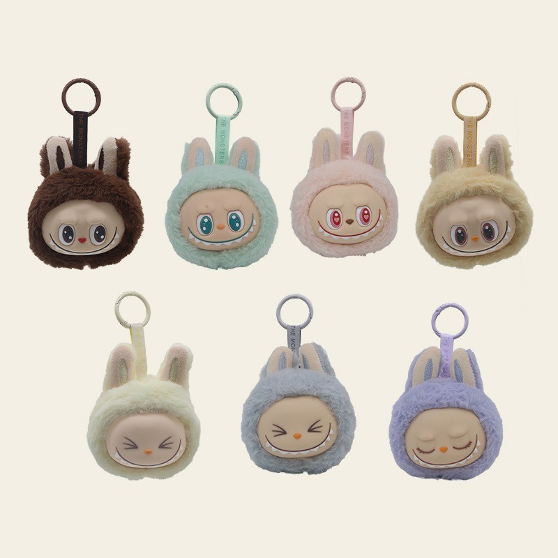 Labubu Keychain Doll Collection Toys POP MART LABUBU Key Chain Gifts ...