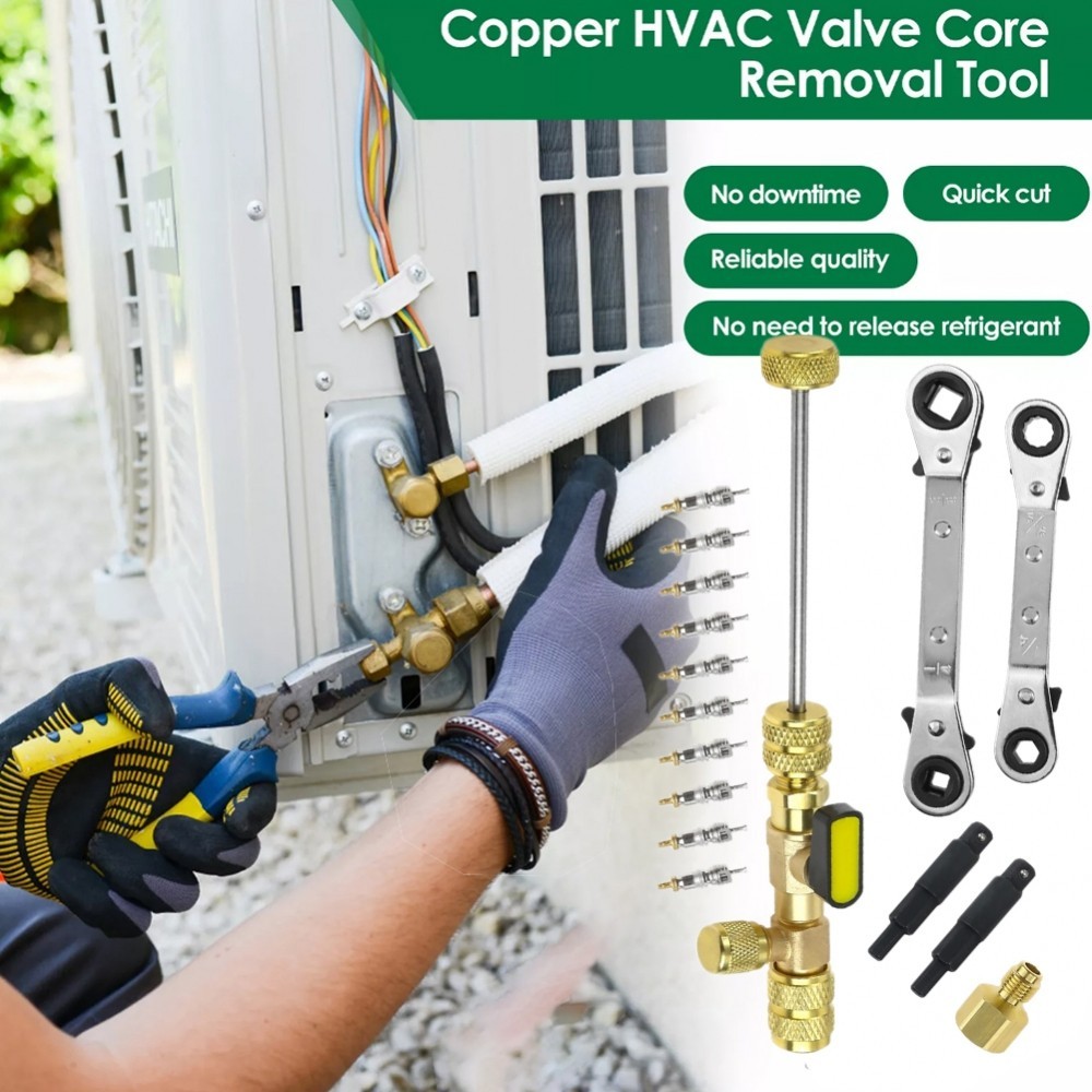 Reliable Valve Core Installer Set Suitable for Various Refrigeration ...