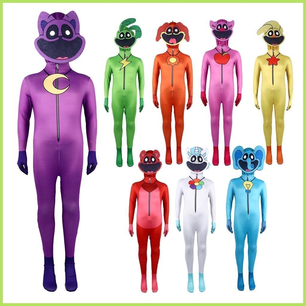smiling critters catnap cosplay bodysuit/ Poppy Playtime3 Costume Quick ...