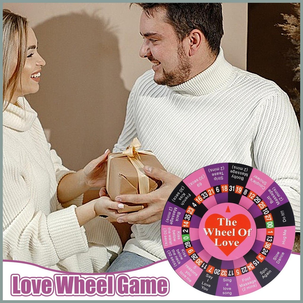 Couples Roulette Boyfriend And Girlfriend Toys Battery Roulette Wheel ...