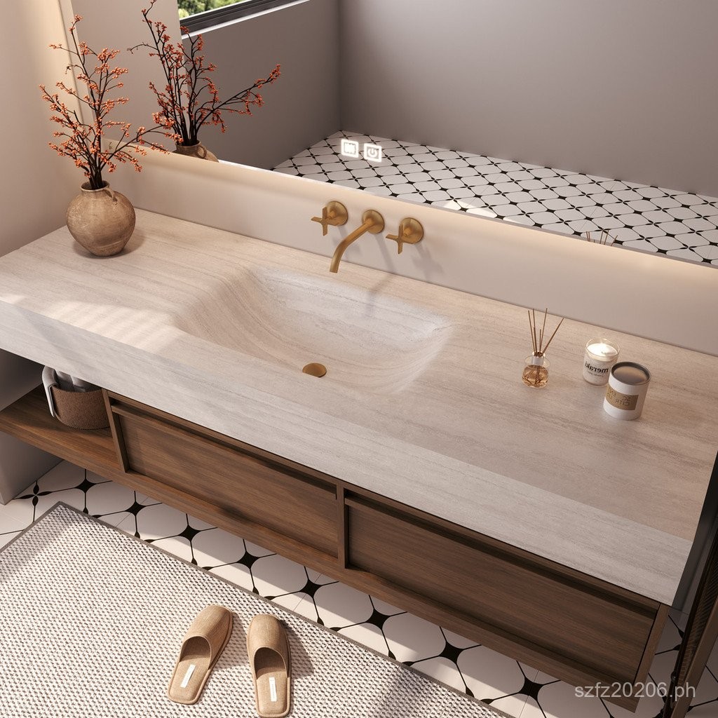 Seamless Rock Slab Wash Basin Wind Cave Stone Color Combination Hot ...