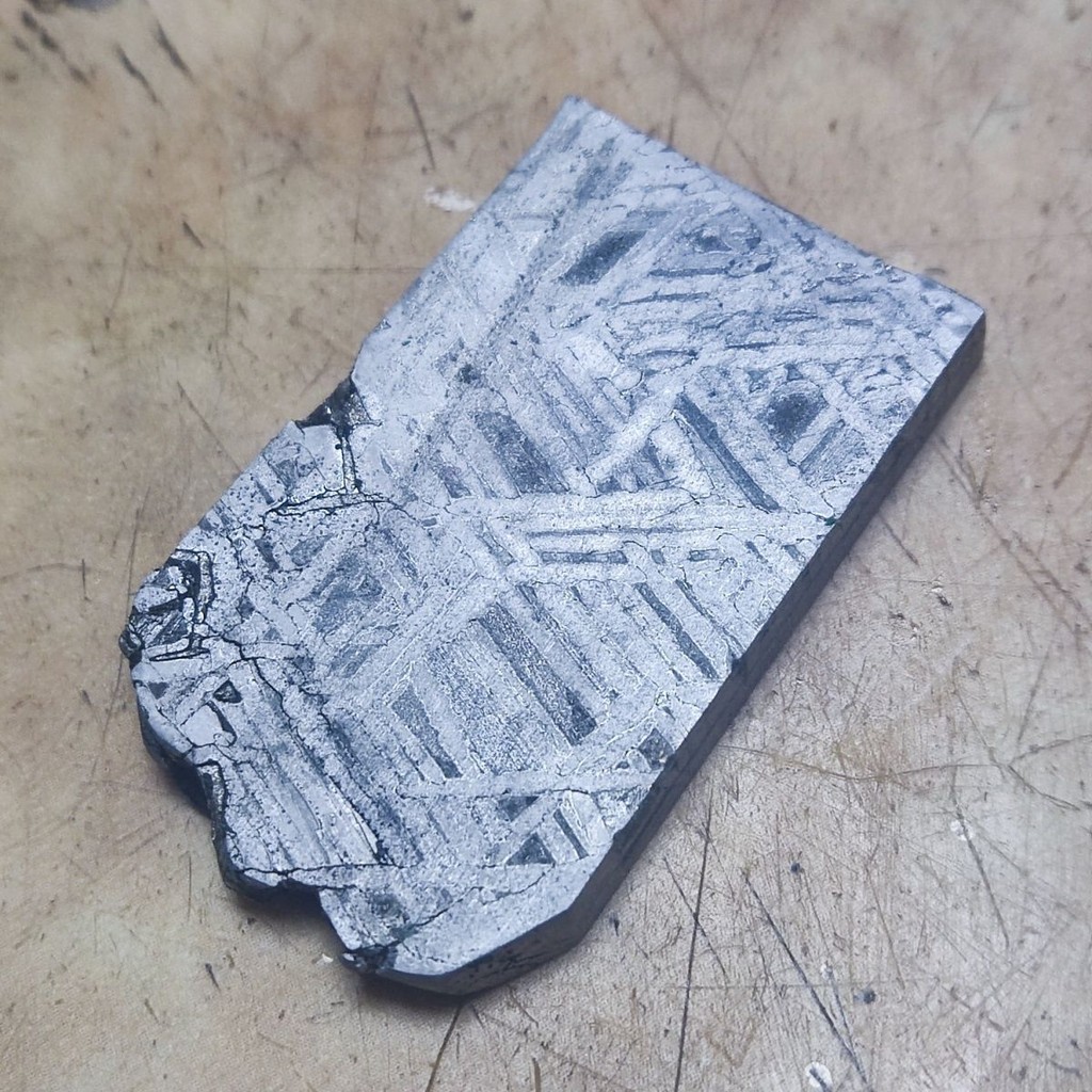 Sky Iron Meteorite Iron Meteorite Rough Stone Slice Fidelity Natural ...