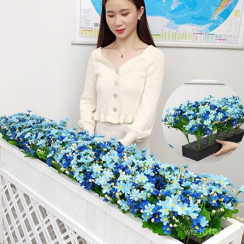 Green Radish Set New Plastic Flower Outdoor Flower Box Flower ...