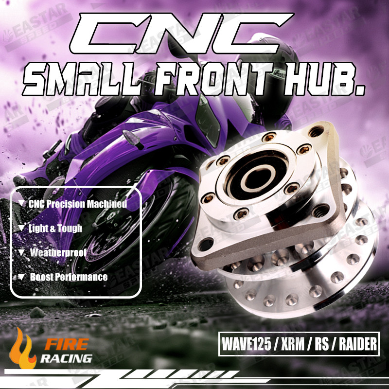 CNC SMALL FRONT HUB WAVE125 / XRM / RS / RAIDER High Quality | Shopee ...