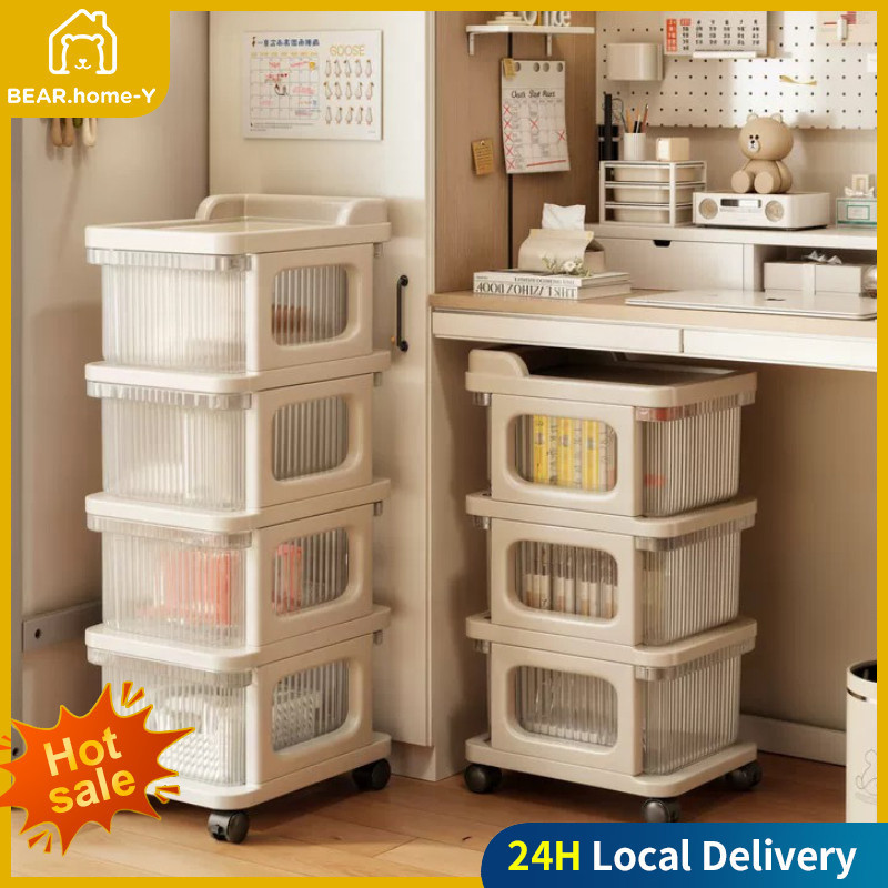 Drawer cart organizer rack 5 layer storage rack organizer layered rack ...