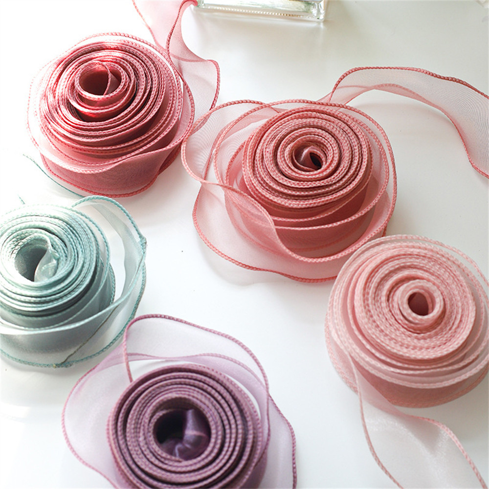 5 Rolls 10 Yards Fishtail Wave Ribbon 4cm - Scalloped Net Lace for ...