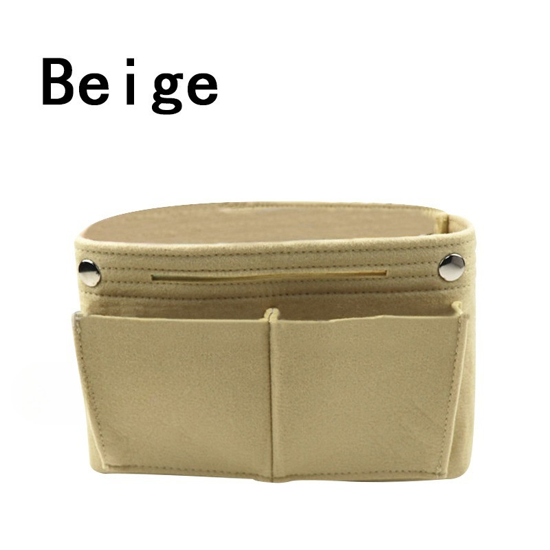 1Pcs Travel Storage Bags Insert Bag Multi-Pocket Handbag Felt Purse ...