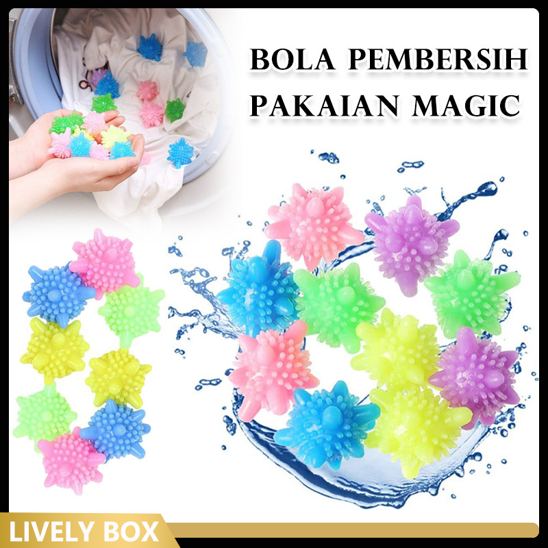 MESIN Magic Ball Laundry Ball / Machine Rubber Ball / Small Magic ...