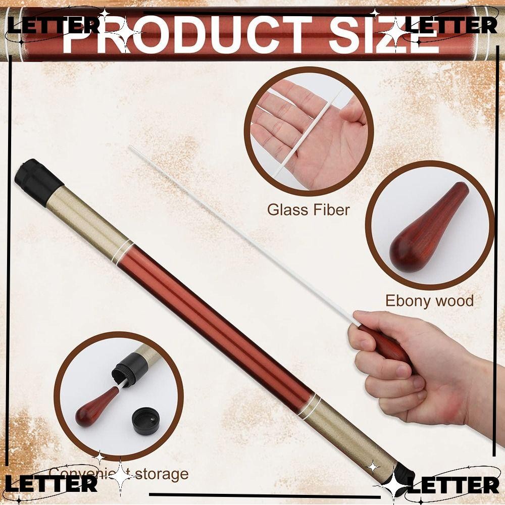 LETTER Band Director Stick High Quality Pear Shaped Handle Practical ...