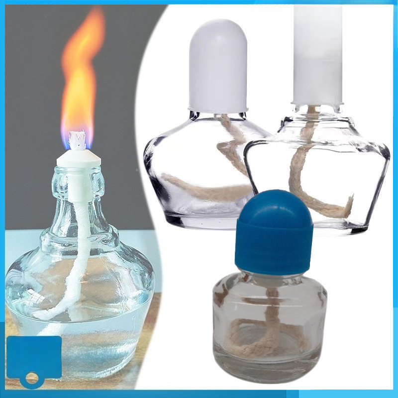 30ml/60ml/150ml Laboratory Alcohol Lamp Thickened Glass Alcohol Lamp (1 ...
