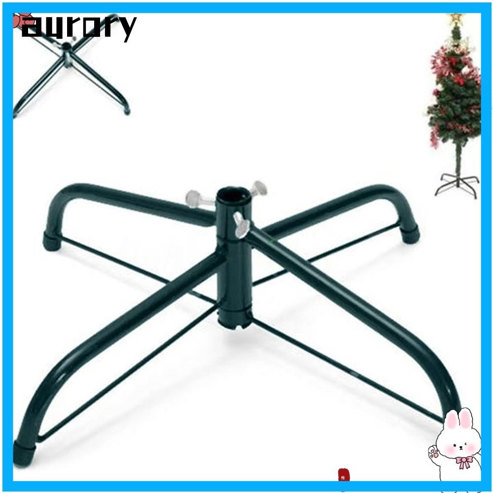 AURORY Christmas Tree Stand Base, Rotating Sturdy Xmas Tree Holder ...