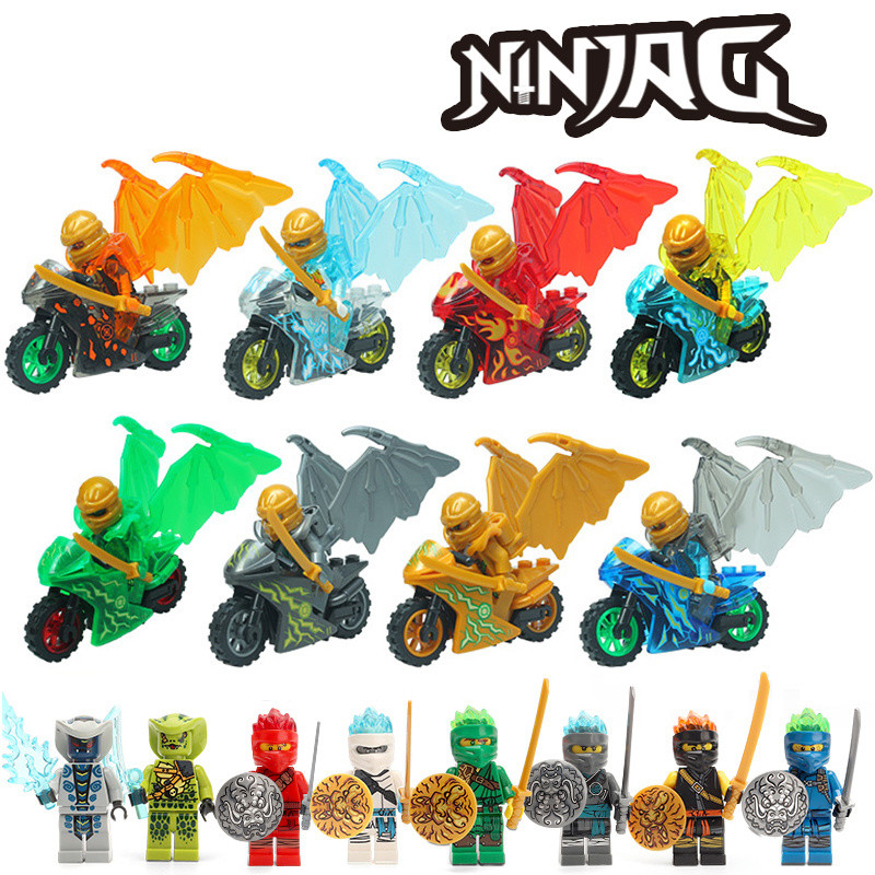 Compatible with Lego Phantom Ninja Motorcycle Building Blocks ...