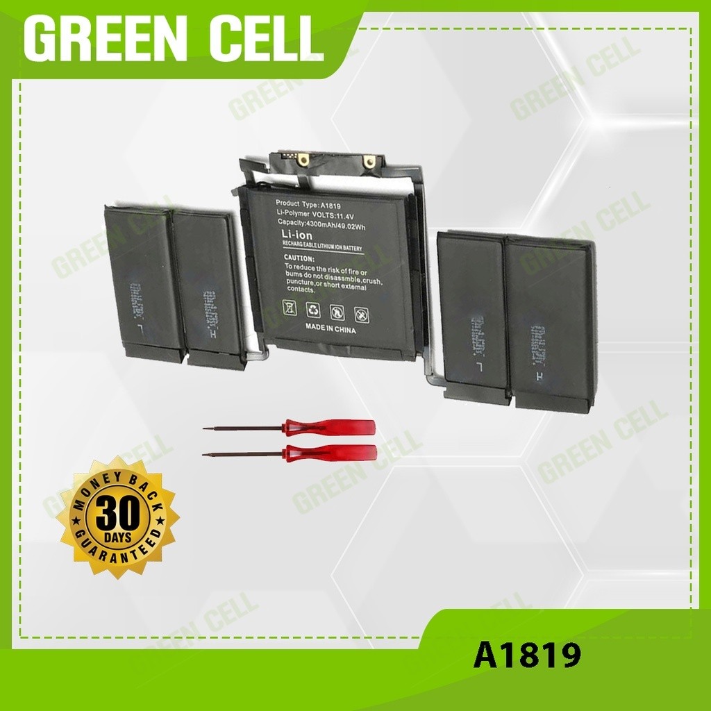 A1819 Battery for Macbook Pro 13" inch Touch Bar (Late 2016- Mid 2017 ...