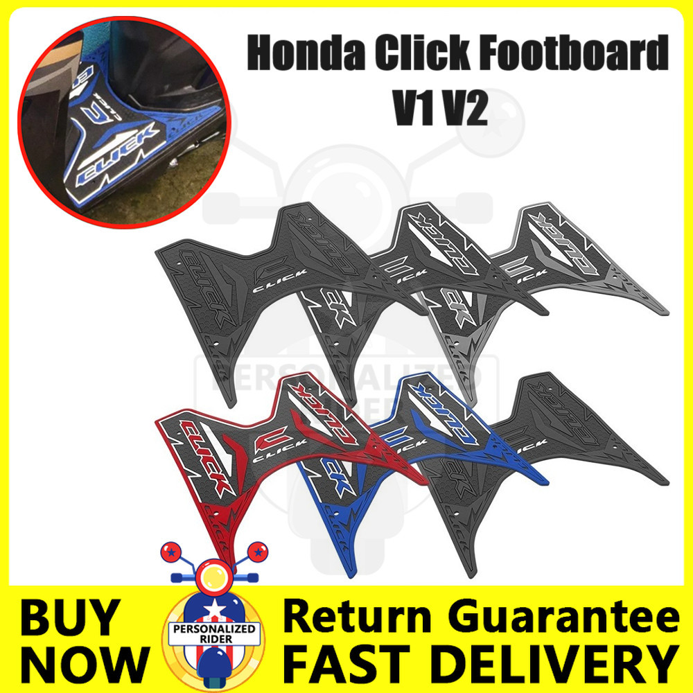 Honda Click Rubber Footboard Matting With Bolts Made in Thailand [P'd ...