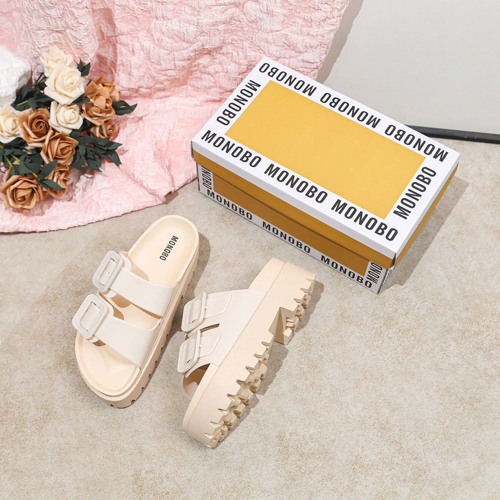 ZOES MONOBO SANDALS FOR WOMEN MONOBO SLIPPER WITH BOX M568-1 | Shopee ...