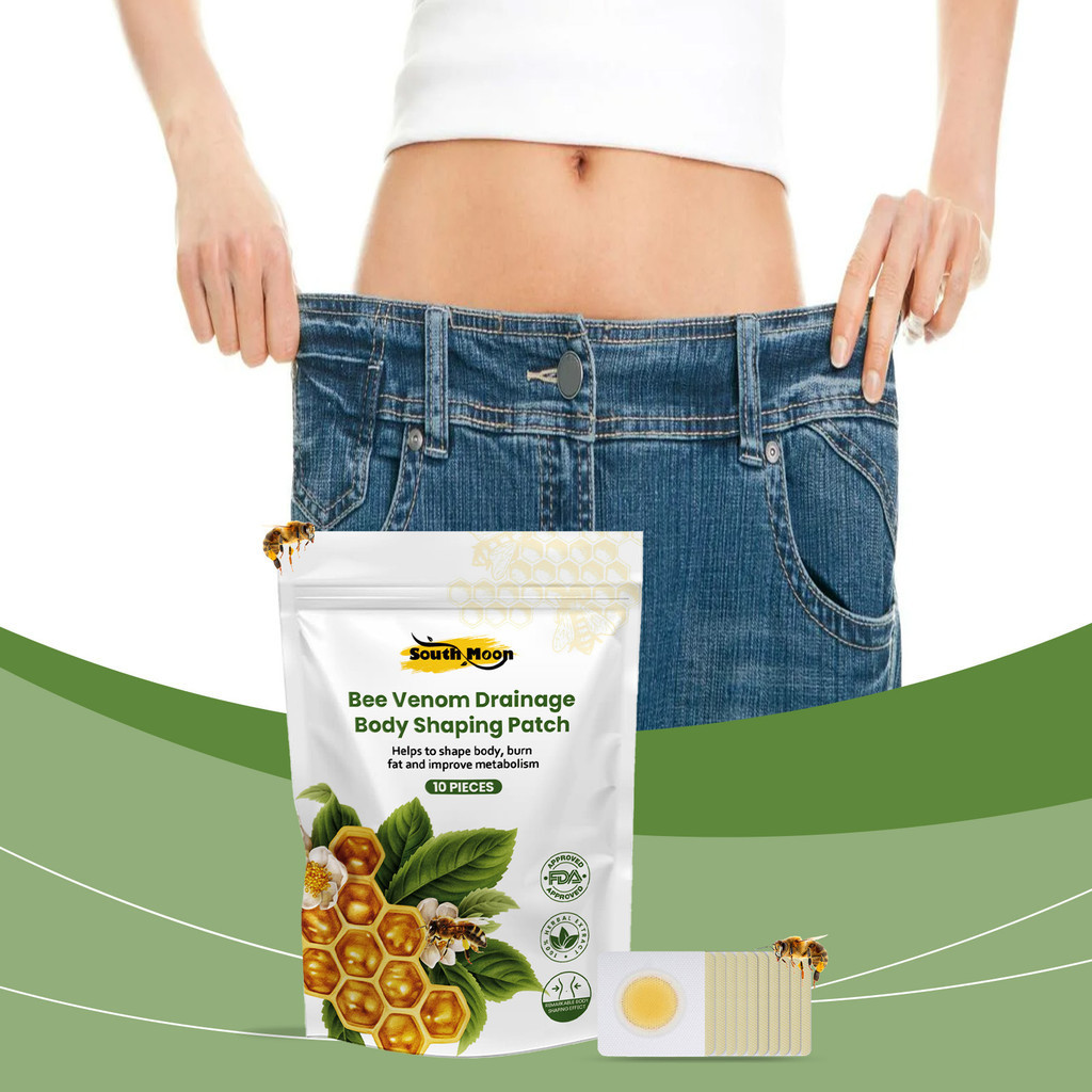 Bee Venom Drainage Body Shaping Patch Relieves Body Pressure, Tightens ...