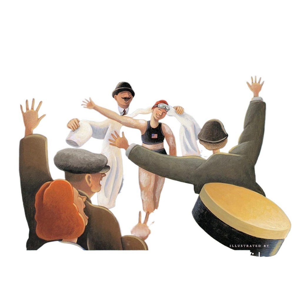 Swimming Champion Picture Book America's Champion Swimmer: Gertrude ...