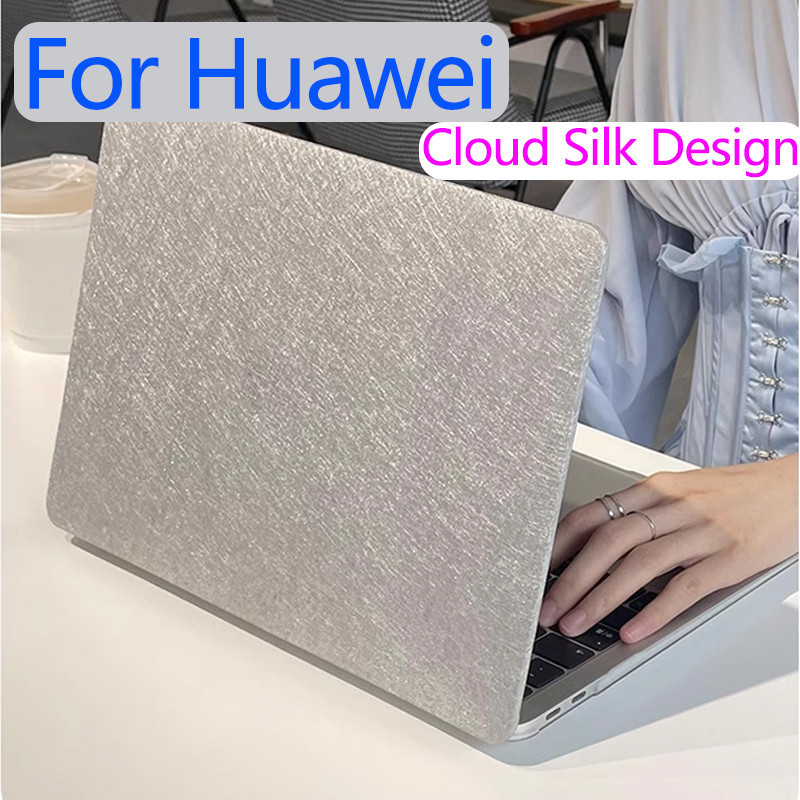 New Silver White Cloud Silk Design Case for Huawei Matebook D14 D 15 ...
