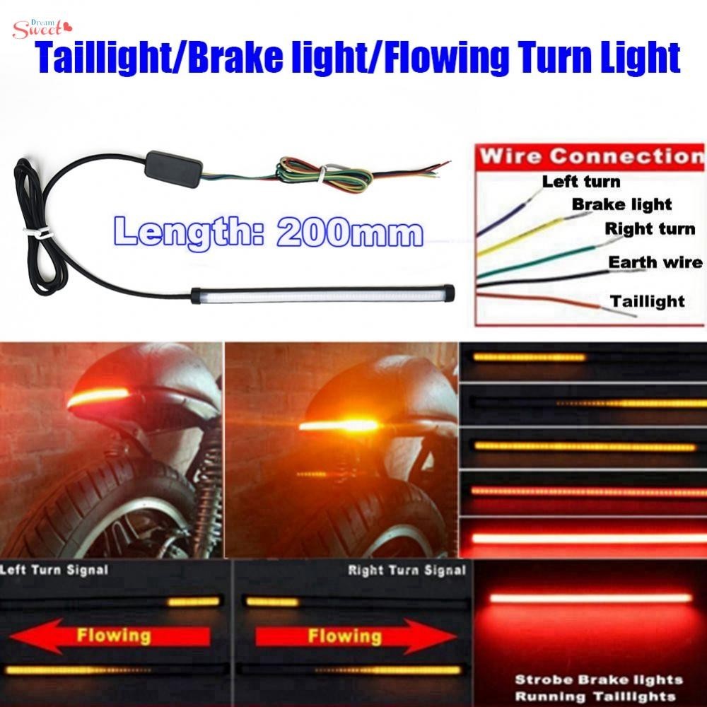 【SWTDRM】Premium Motorcycle LED Strip Lights with Sequential Tail Brake ...