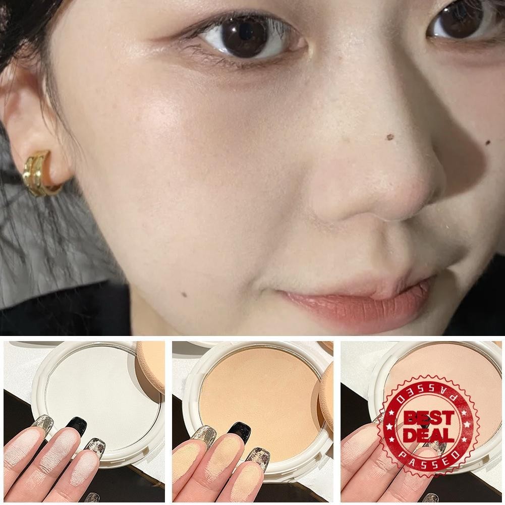 Light Soft Focus Pressed Powder Three Color Matte Makeup And ...