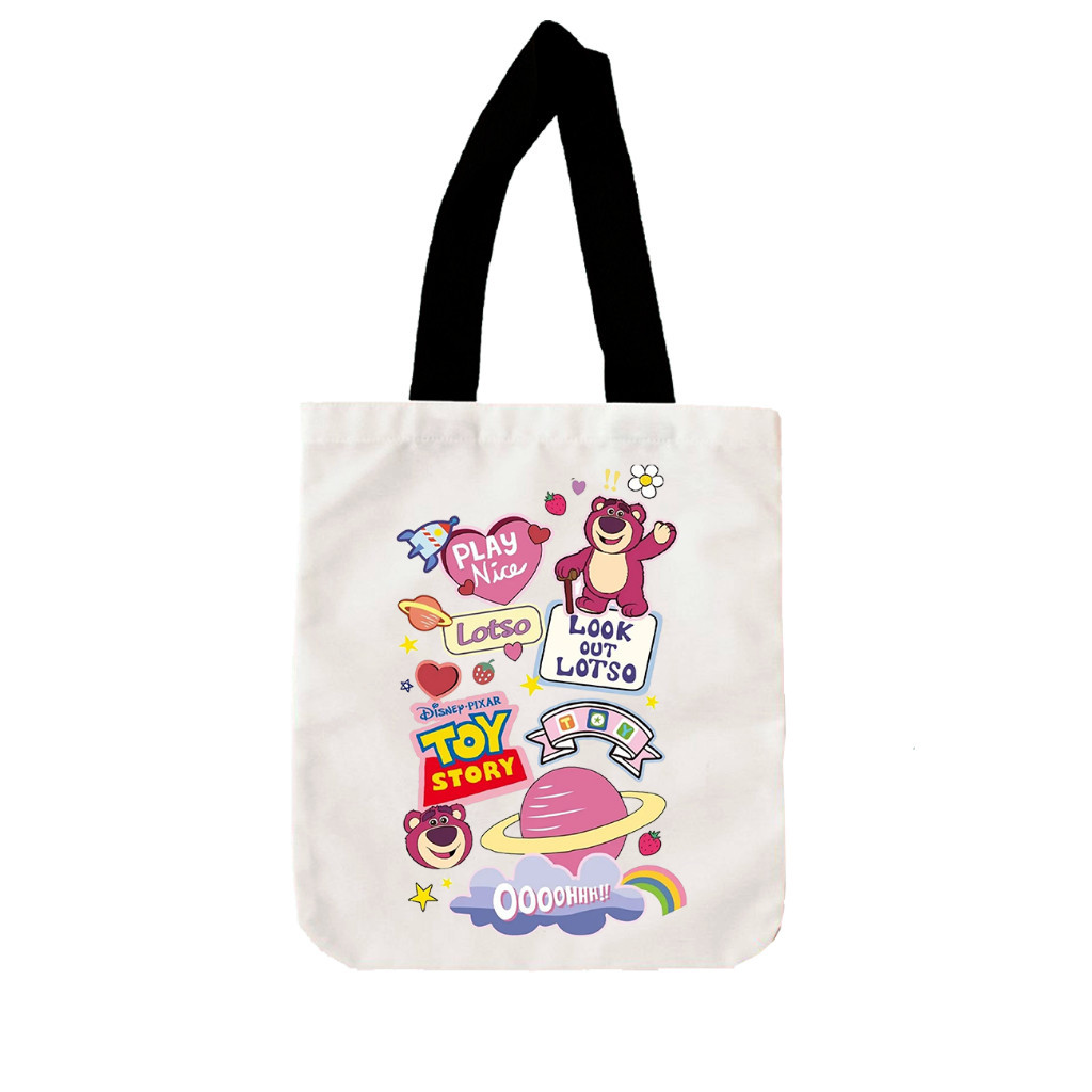 Toy Story Canvas Tote Bag - Tote Bag Combination of Latest Trend ...