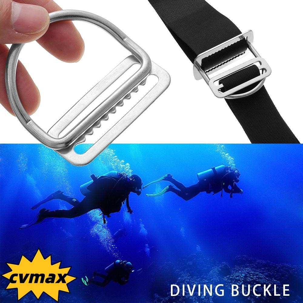 CYMX Slide Keeper 9 Styles 2" Stainless Steel Free Diving D Ring ...