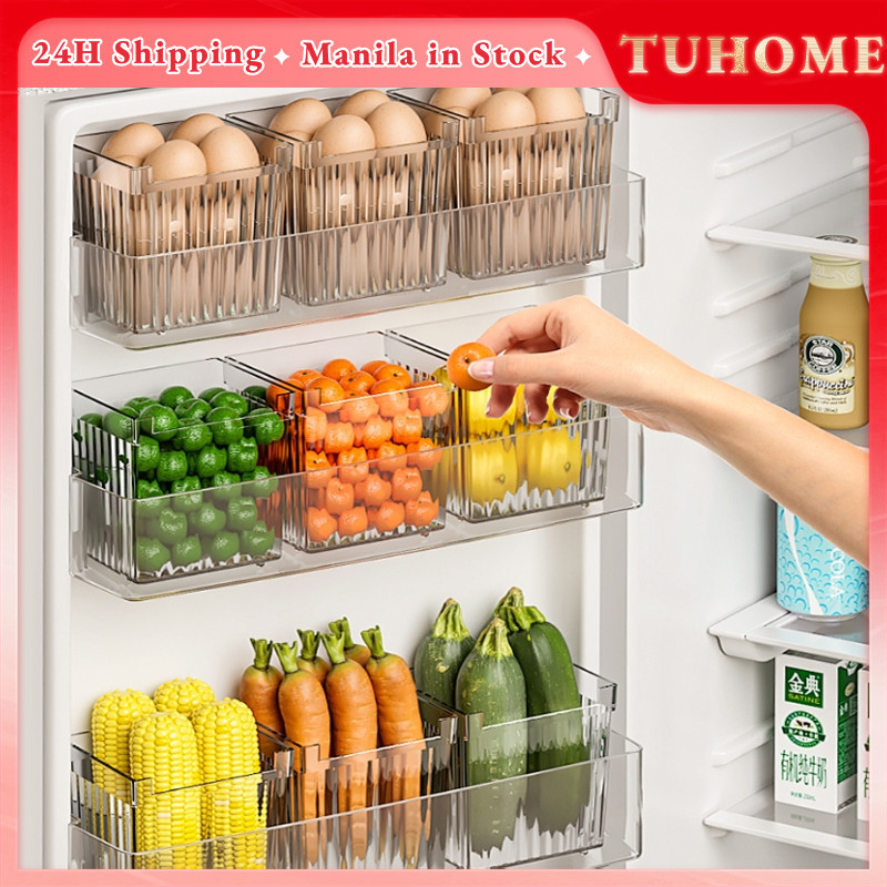 Transparent Acrylic Refrigerator Side Door Food Storage Multipurpose ...