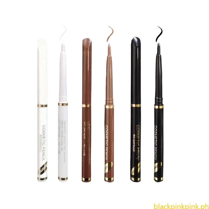 BLACK Barber Pencils with Built-in Rotation Pointed Tip Hairline ...