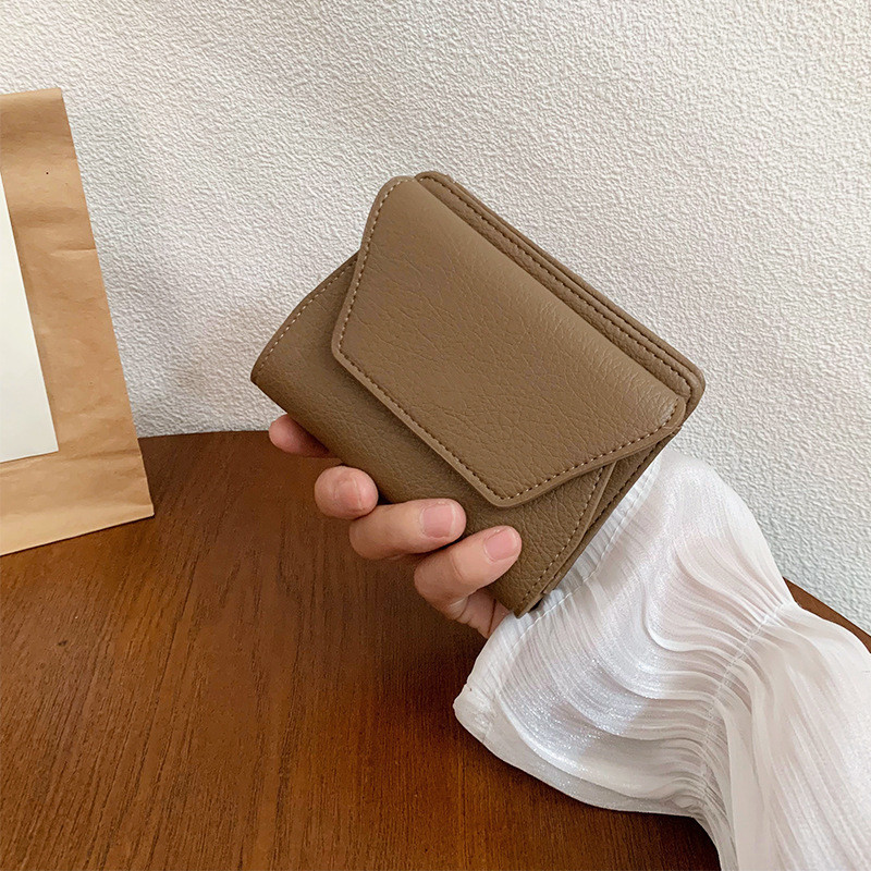 New Ladies' Wallet Compact Japanese Style Large Capacity Fold Purses ...