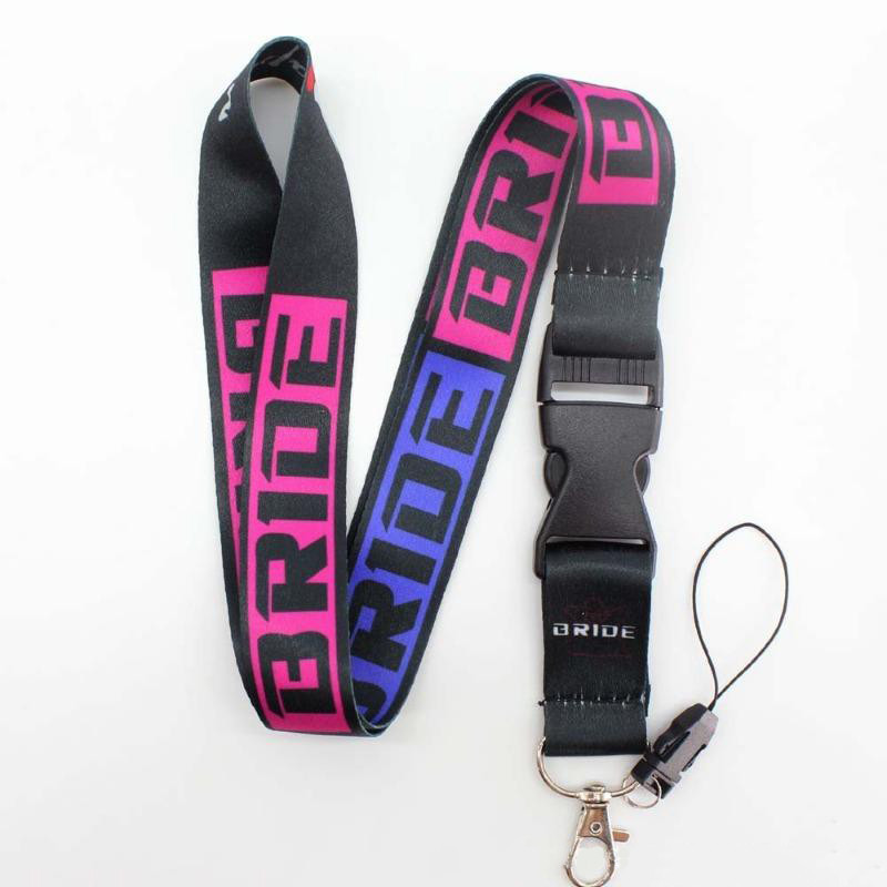 6 styles to choose from JDM Style Bride Keychain Lanyard Mobile ID Card ...