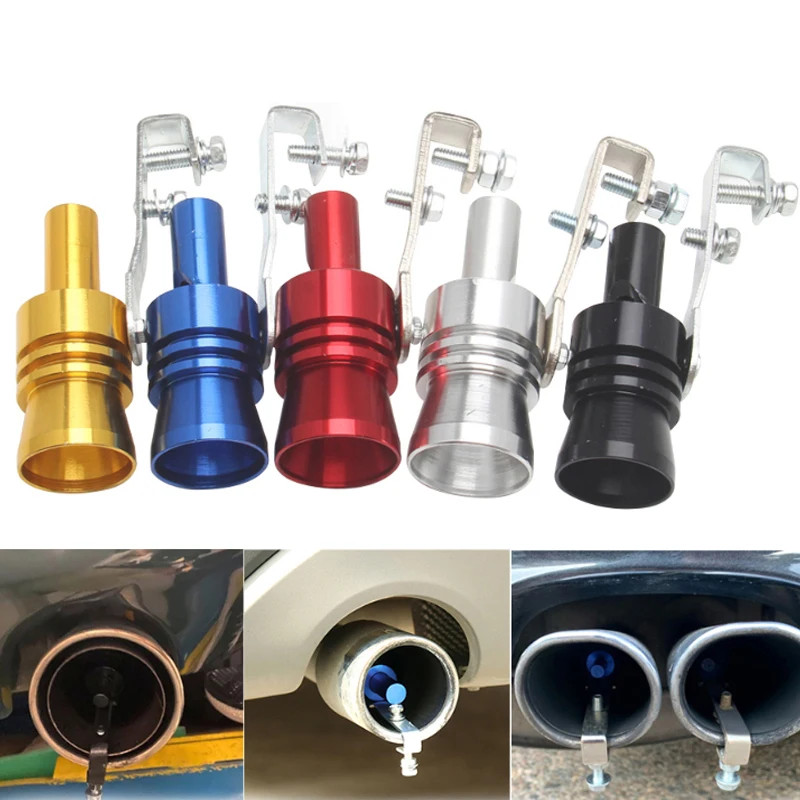 Universal Aluminum Sound Simulator Car Turbo Sound Whistle S M L XL ...