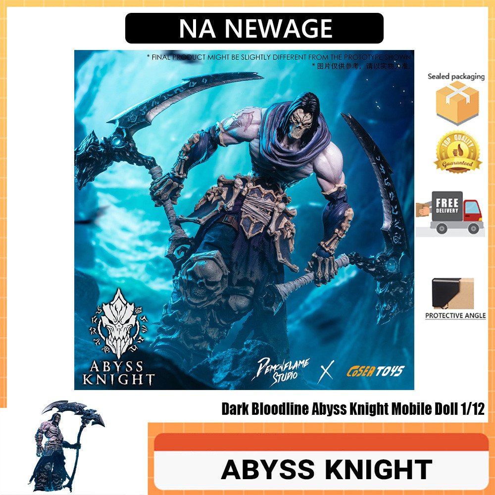 Demon Flame Studio X COSERTOYS 1/12 ABYSS KNIGHT Dark Bloodthrobe ABYSS ...