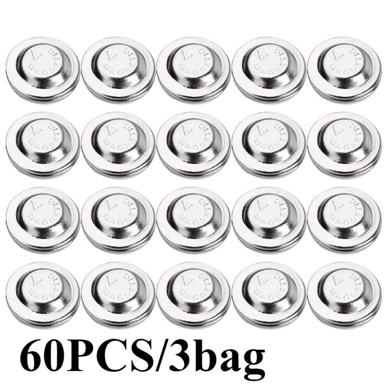 60pcs 17mm Round Magnet/Magnet Pin/Small Magnets For Diy/Strong ...