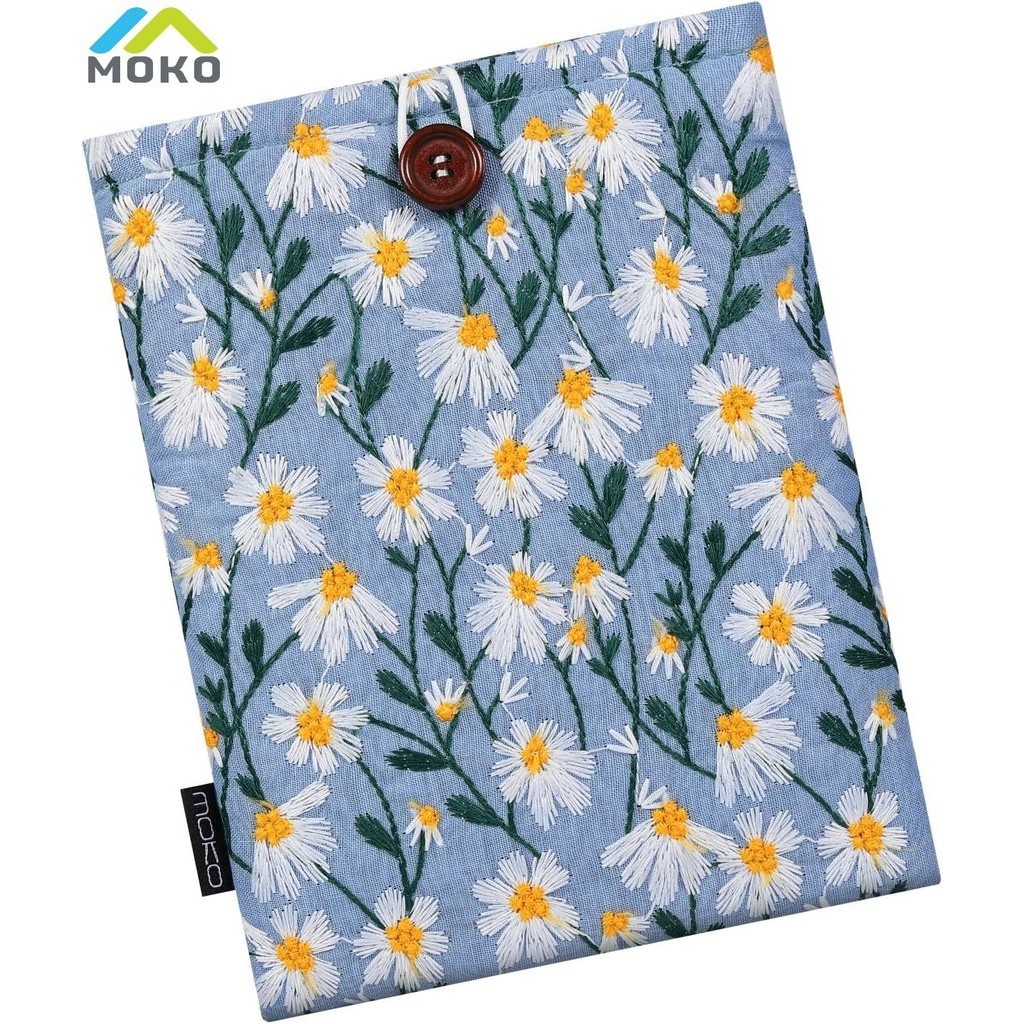 MoKo 6-7 Inch Embroidered Daisy Padded Sleeve Pouch for Kindle 11th Gen ...