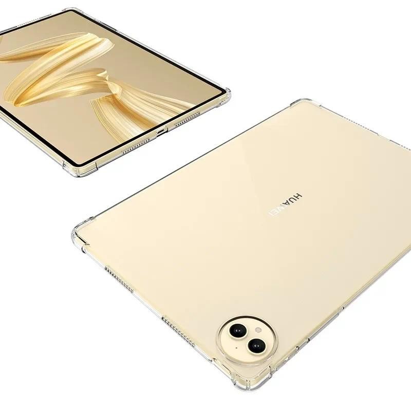 For HUAWEI MatePad Pro 12.2 Inch 2024 MRO-W00 MRO-W10 Case Transparent Air-bags Soft Silicone ...