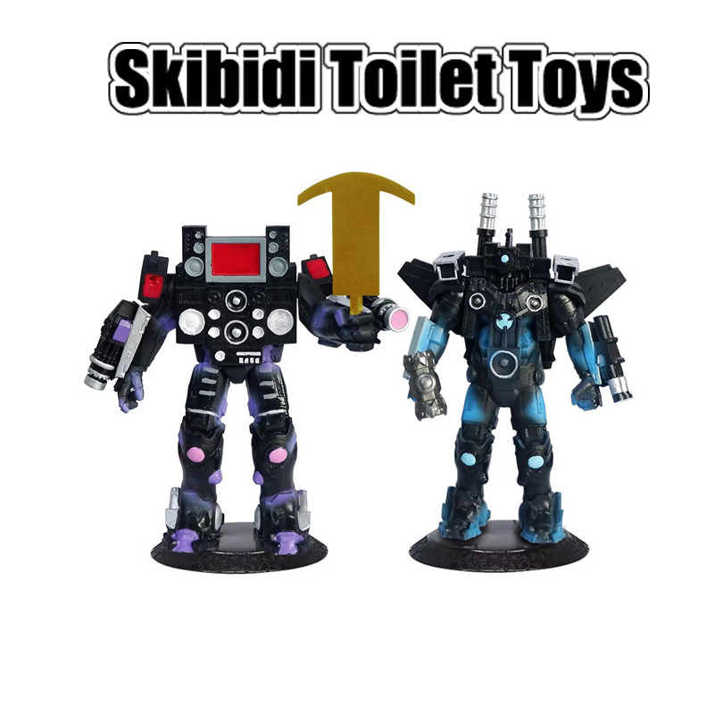 Skibidi Toilet Toy Titan Cameraman Action Figure Movable Joint Model ...