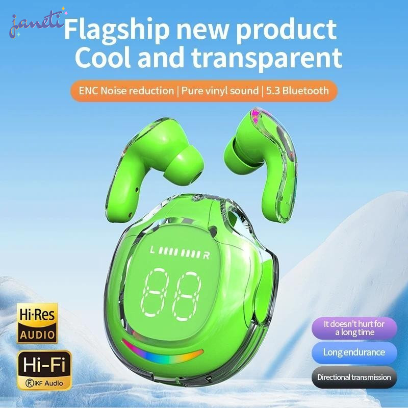 T8 TWS Wireless Bluetooth Headset 5.3 Headphones Sport Gaming Headsets ...