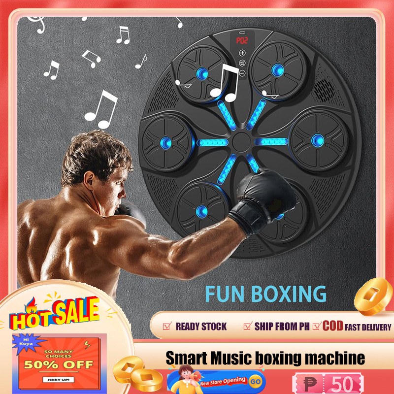 Smart Boxing Machine with Music Electronic Boxing Response Target with ...