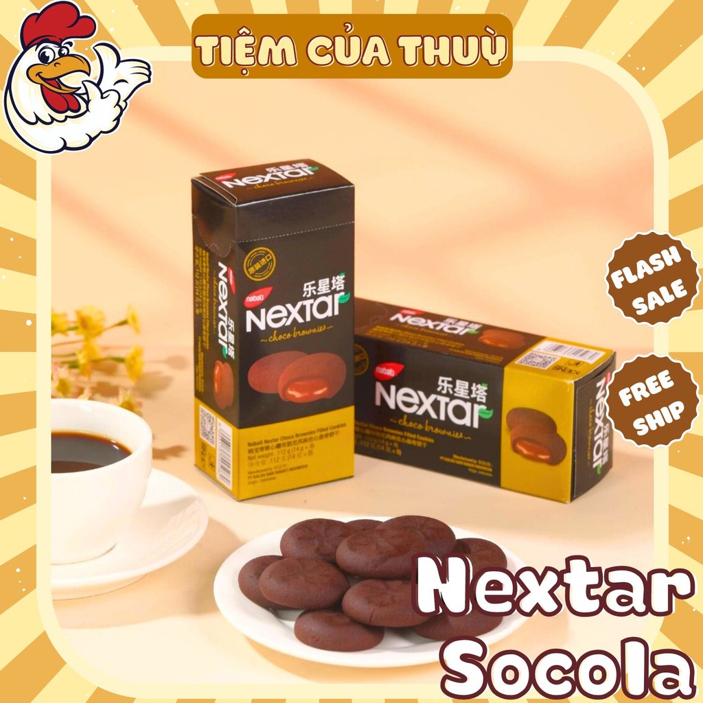 Nextar Nabati Chocolate Bread Box 112G - 8 Pieces, Nabati Nextar Melted ...