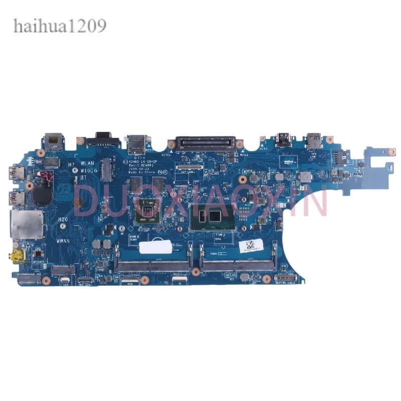Dell/dell E5570 E5470 E5480 5491 E7270 Motherboard LA-C642P i5-6300u ...