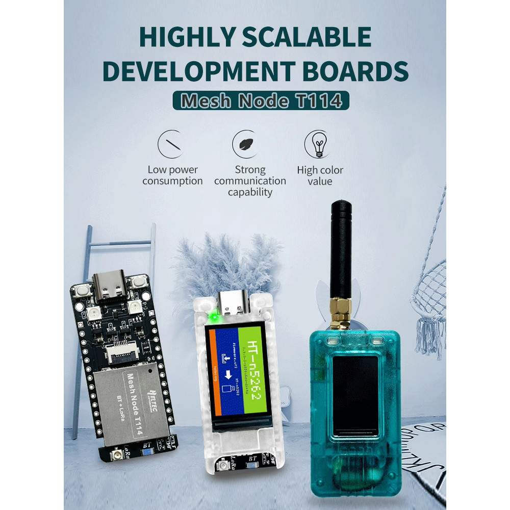 DIYMORE Node T114 Lorawan development board NRF low-power support meshtastic | Shopee Philippines