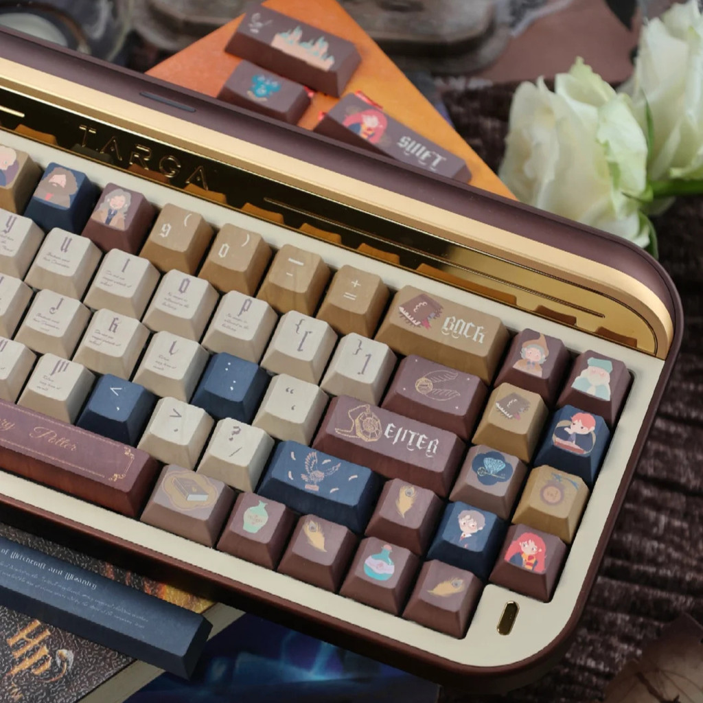 Hogwarts Keycap Cherry/XOA Profile 142 Keys PBT Five-sided Dye ...