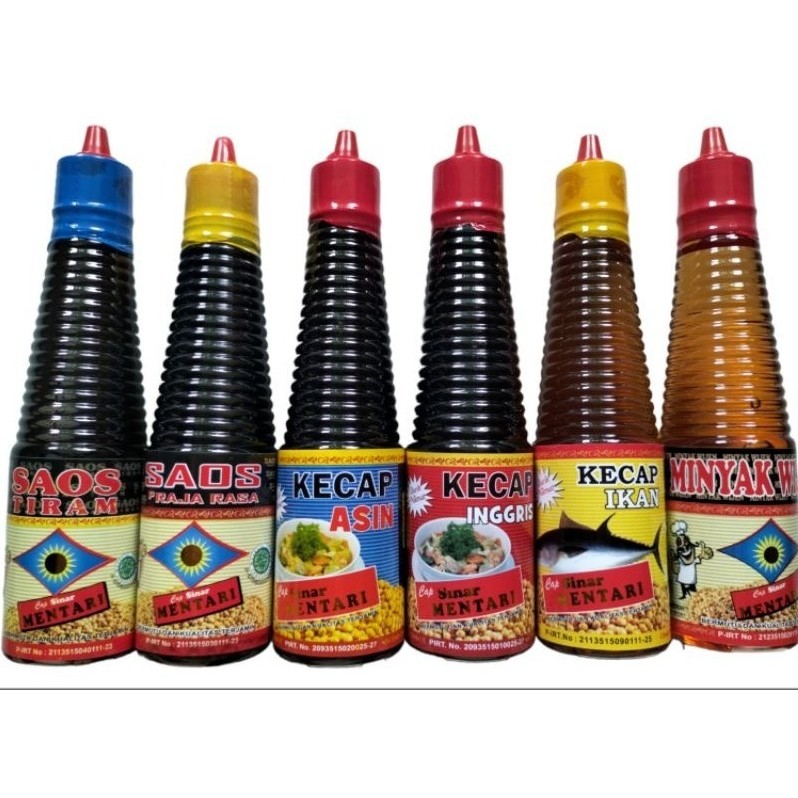 Savings Package Contains 6 Bottles of Cap Sinar Mentari 150 Ml - Sesame ...